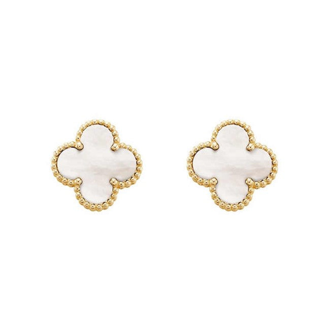 Quatrefoil Stud – Aubrey Adele