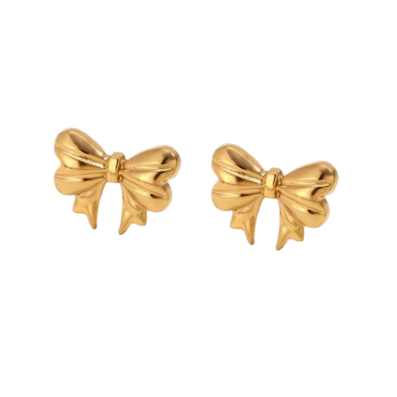 Petite Bow Earrings – Aubrey Adele